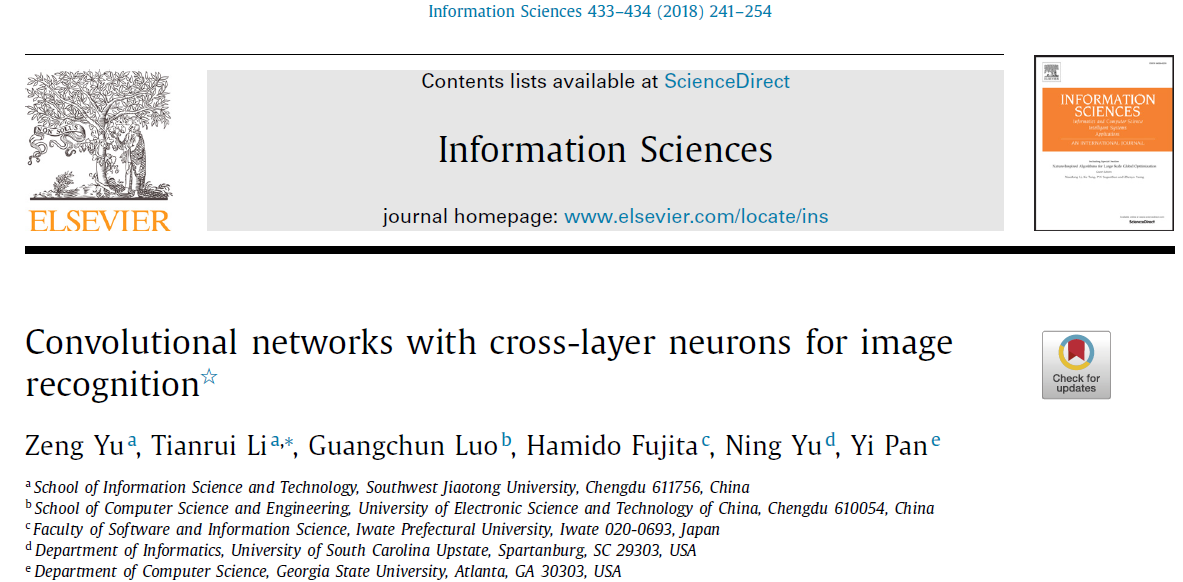 【论文阅读23】CLNN——用于图像分类的跨层神经元+CNN | Max Liu's Blog